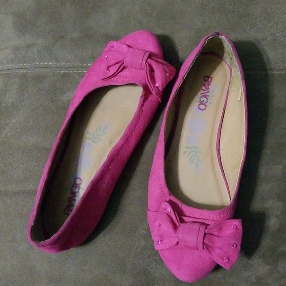 BONGO | Shoes | Bongo Womens Fuchsia Textile Size 5 Flats | Poshmark